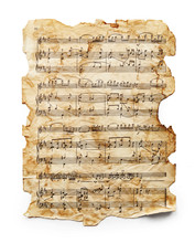 Stylized Music Sheet (17) Free Stock Photo - Public Domain Pictures