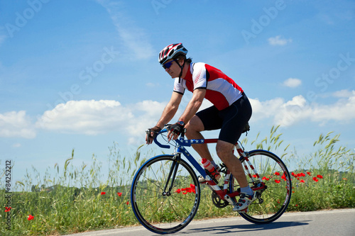 Rennradfahrer Stock Photo | Adobe Stock