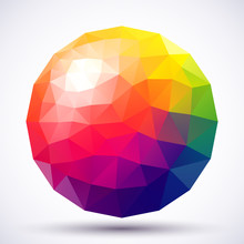Sphere In Cubism Style Free Stock Photo - Public Domain Pictures