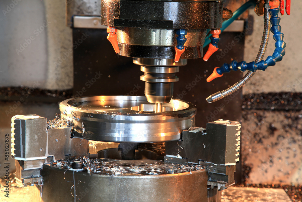 Tool and die making. Drilling machine. Stock Photo | Adobe Stock