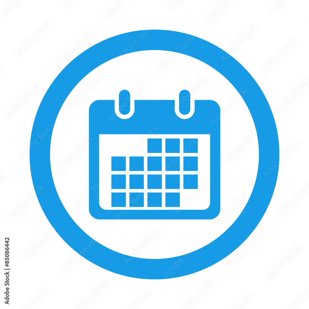 Icono De Calendario Png Azul
