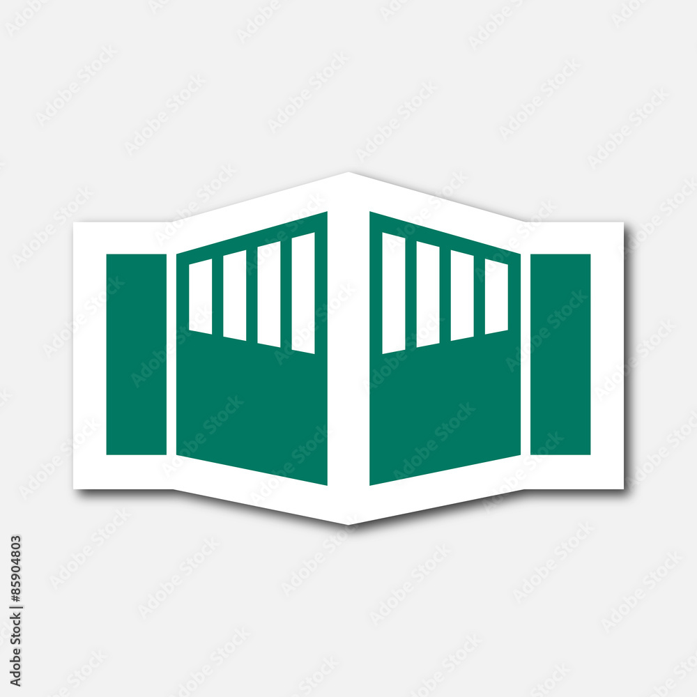 Logo portail. Stock Vector | Adobe Stock