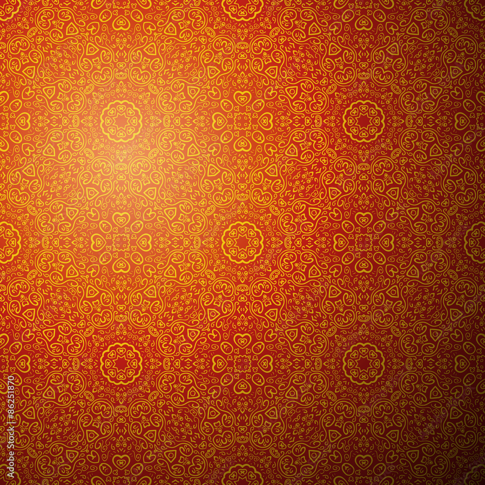 Chinese pattern background. Vector illustration Stock Vector | Adobe Stock