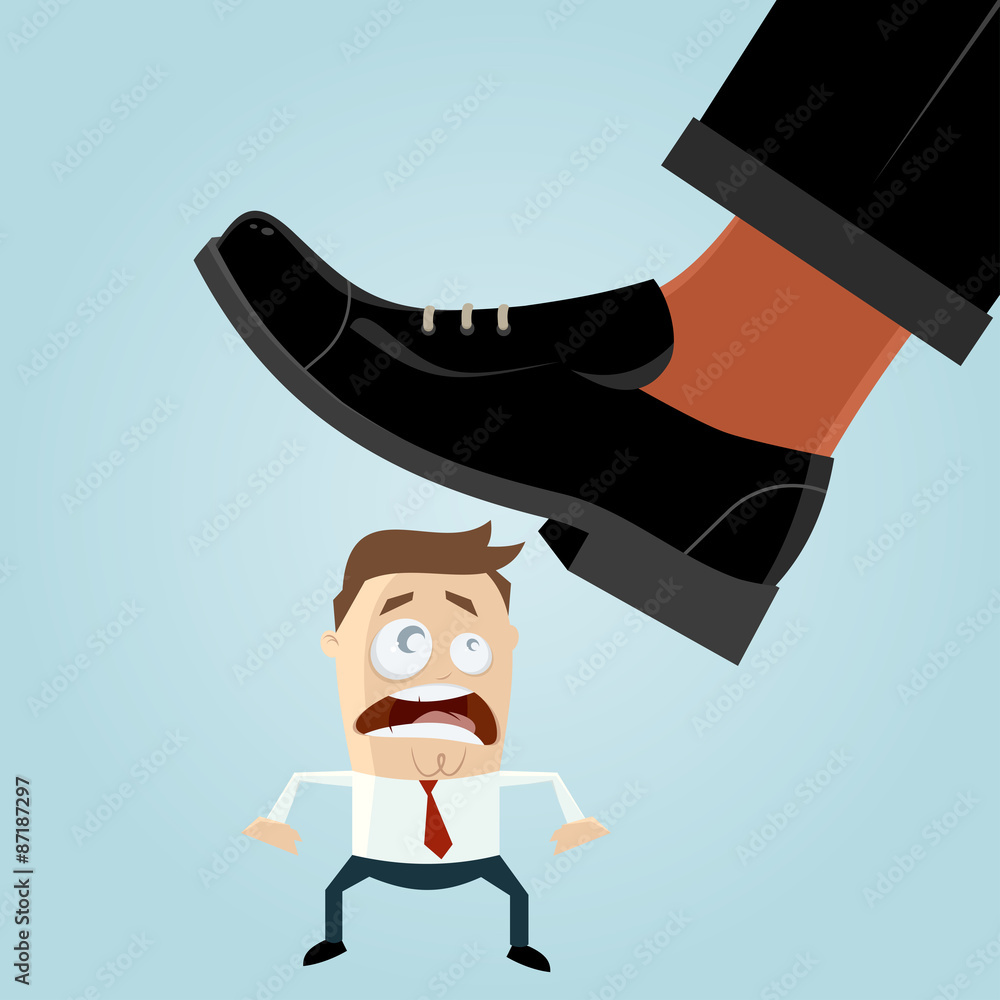 Stock-Vektorgrafik „fuß schuh treten risiko stampfen“ | Adobe Stock