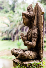 Hand With Scroll Statue Free Stock Photo - Public Domain Pictures
