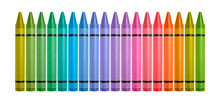 Colors Of Many Crayons Free Stock Photo - Public Domain Pictures