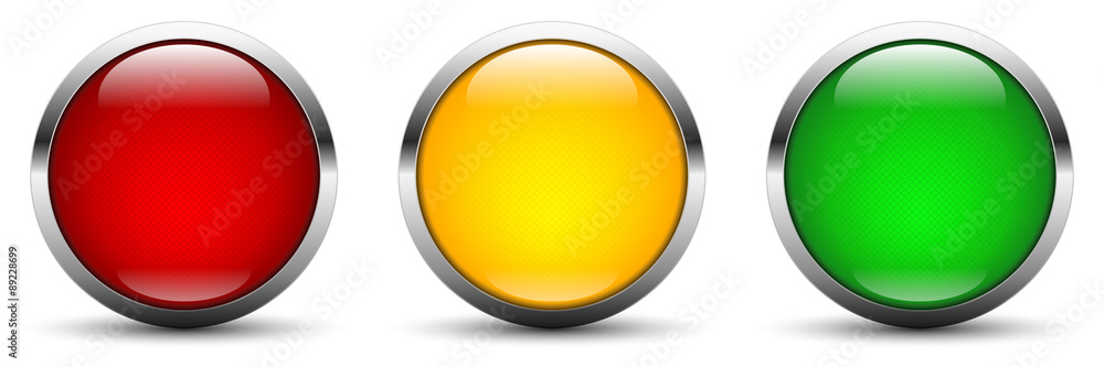 Traffic Light Red Orange Green