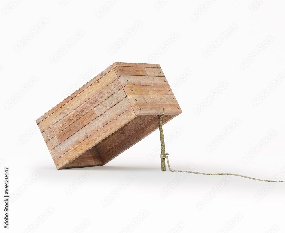 Box trap 스톡 일러스트레이션 | Adobe Stock