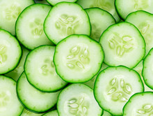 Sliced Cucumber Close-up Free Stock Photo - Public Domain Pictures
