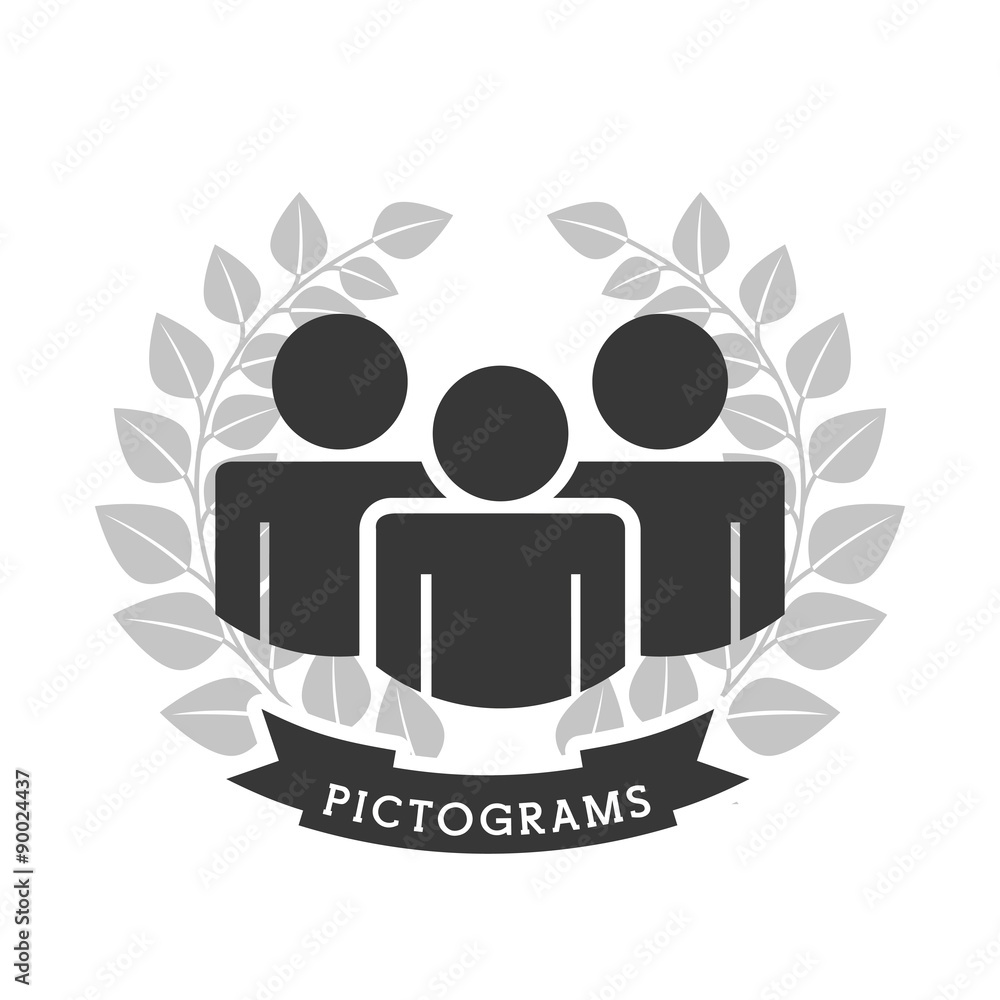pictograms icons Stock Vector | Adobe Stock