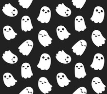 Halloween Ghost Background Pattern Free Stock Photo - Public Domain ...