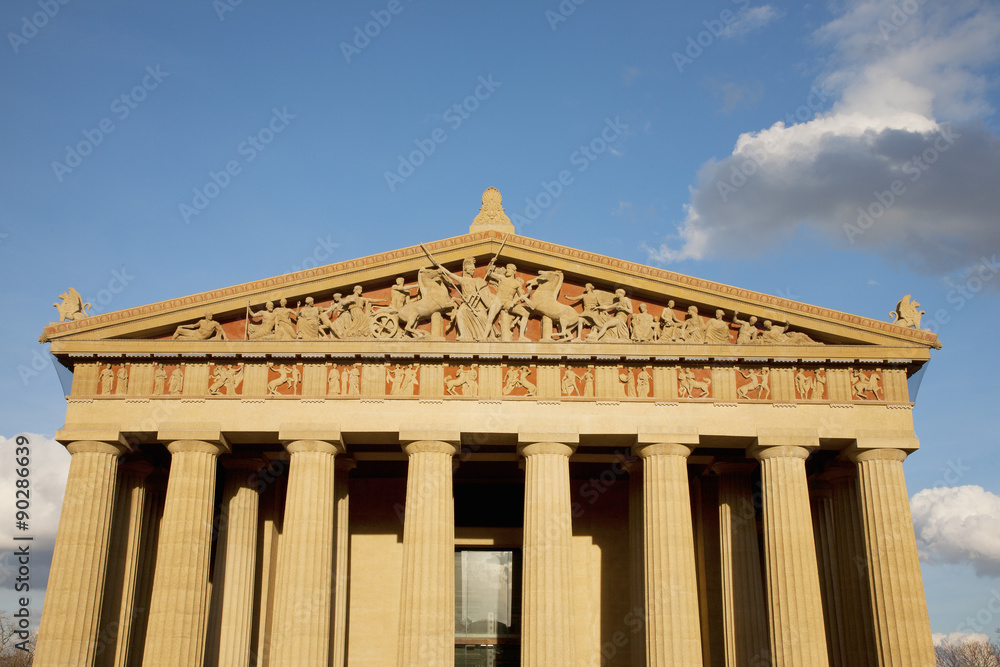 The Parthenon, Nashville, Tennessee, Centennial park, Full scale ...