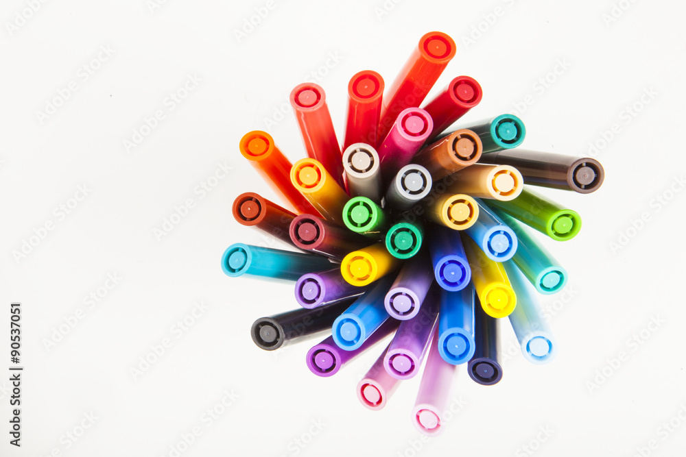 Pennarelli colorati Stock Photo | Adobe Stock