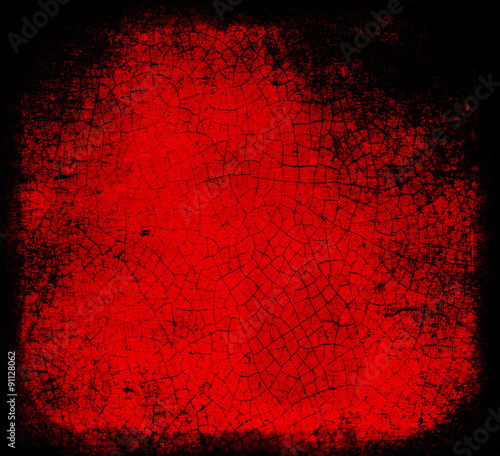 Grunge red cracked background Stock Illustration | Adobe Stock