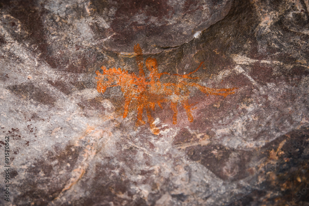 Just 24 km fom Bhopal, Satkunda has around 5000 year old rock art ...