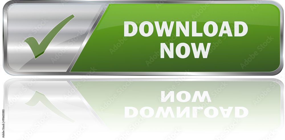 DOWNLOAD NOW / realistic modern glossy 3D eps vector banner in green ...