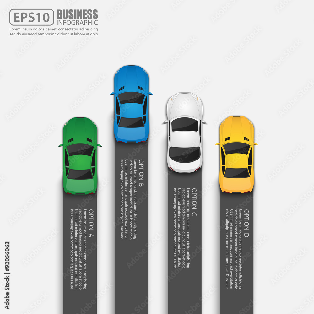 Road & Street Infographic Design,vector Stock Vector | Adobe Stock