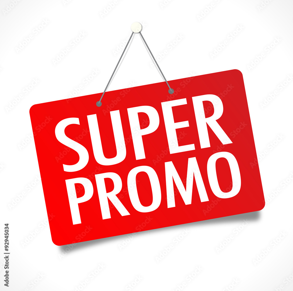 Super promo Stock Vector | Adobe Stock