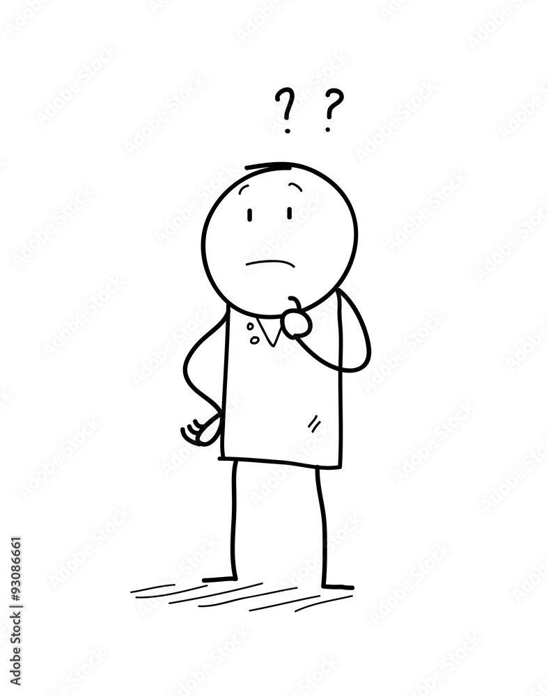 Curiosity Doodle, a hand drawn vector illustration of a curiosity ...