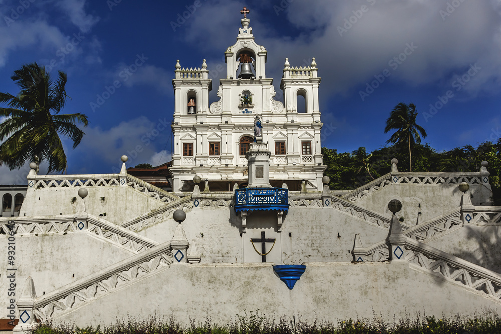 Our Lady of Immaculate Conception Church (1540). Panjim, Goa Stock ...