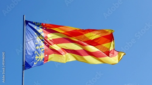 Valencia Espana Flag