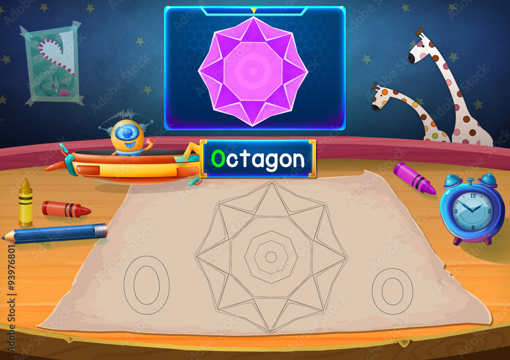 Illustration: Martian Class: O - Octagon. The Martian in this picture ...