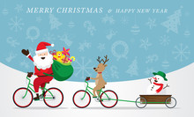 Christmas Bicycle Free Stock Photo - Public Domain Pictures