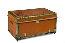 Old Antique Shipping Trunk Free Stock Photo - Public Domain Pictures