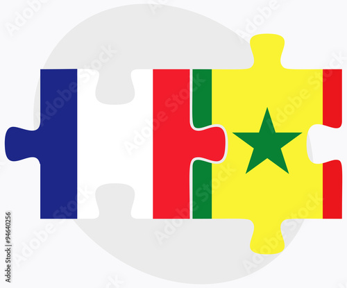 France and Senegal Flags - Buy this stock vector and explore similar ...