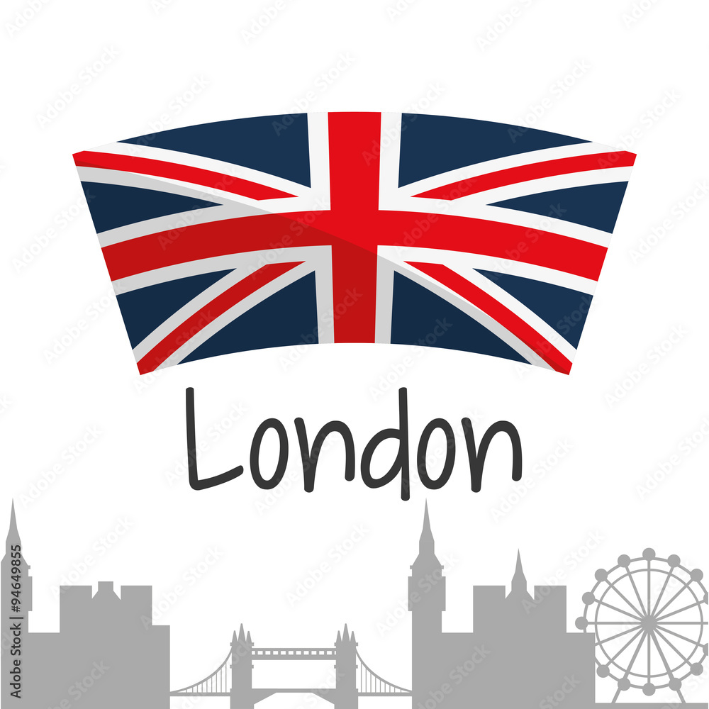 London landmarks design Stock Vector | Adobe Stock