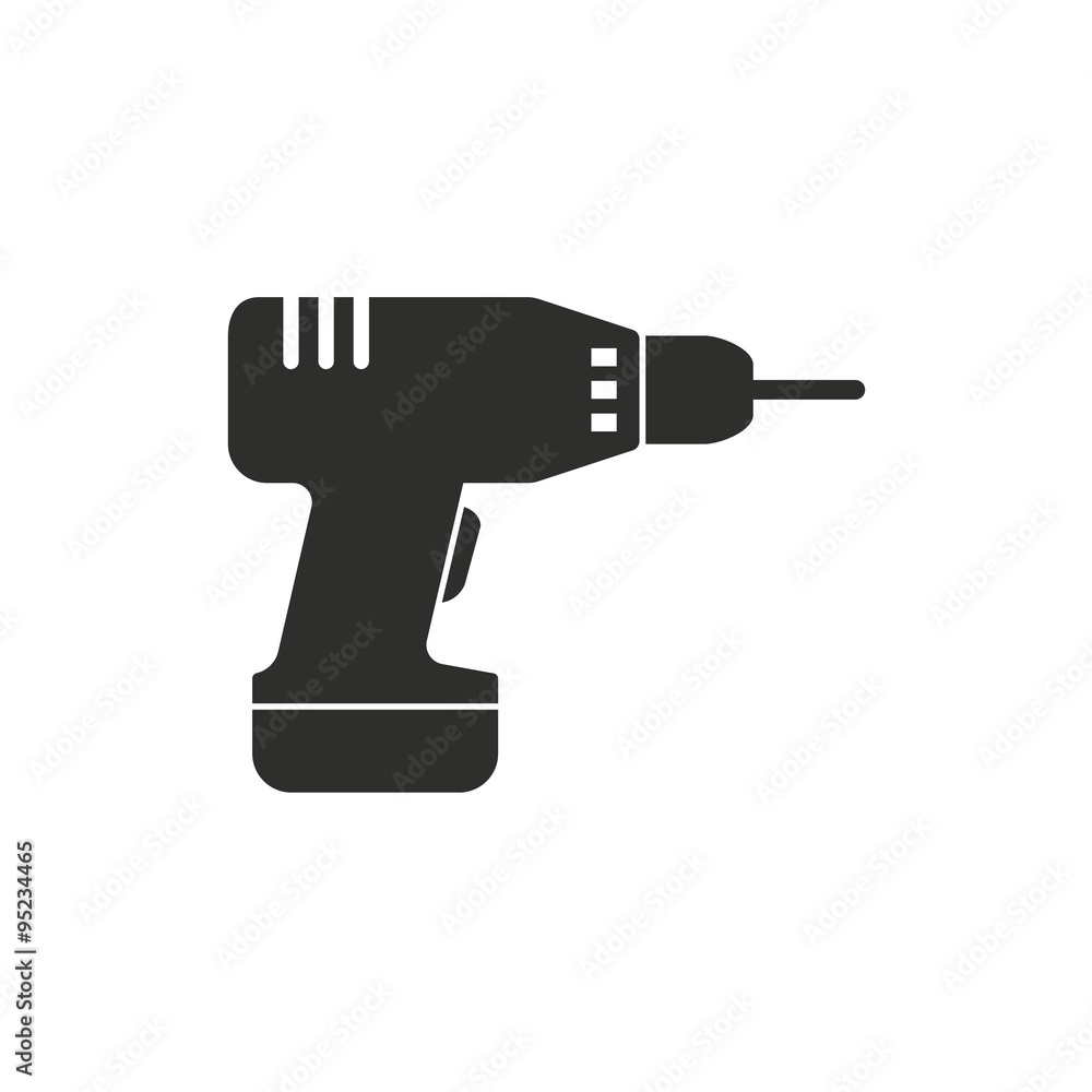 Drill icon. Stock Vector | Adobe Stock