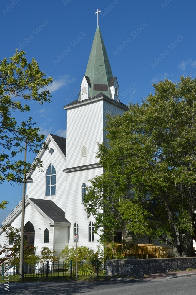 St Mary's Church in Corner Brook, Newfoundland, Canada Stock Photo ...