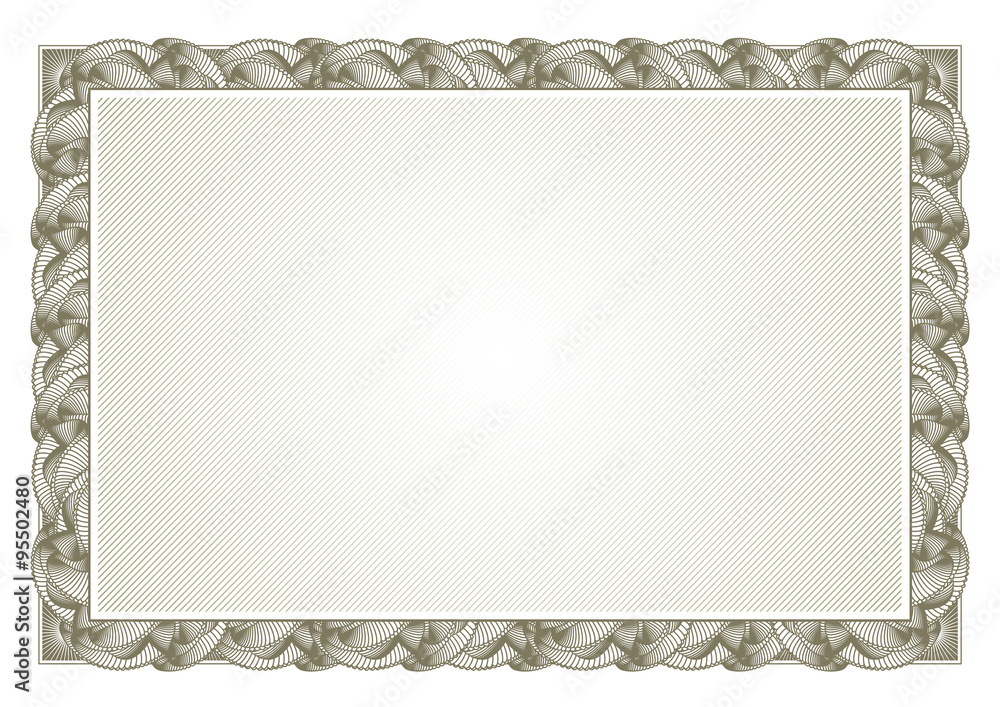 Certificate. Award background. Gift voucher. Template diplomas currency ...
