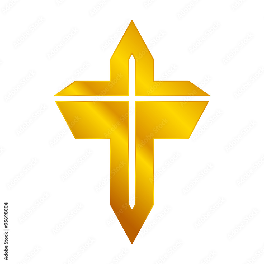 Initial T Letter Cross Sword Stock Vector | Adobe Stock