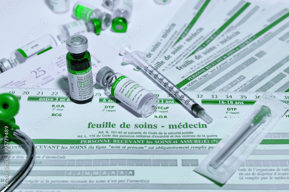 kit de vaccination contre la tuberculose の Stock フォト | Adobe Stock