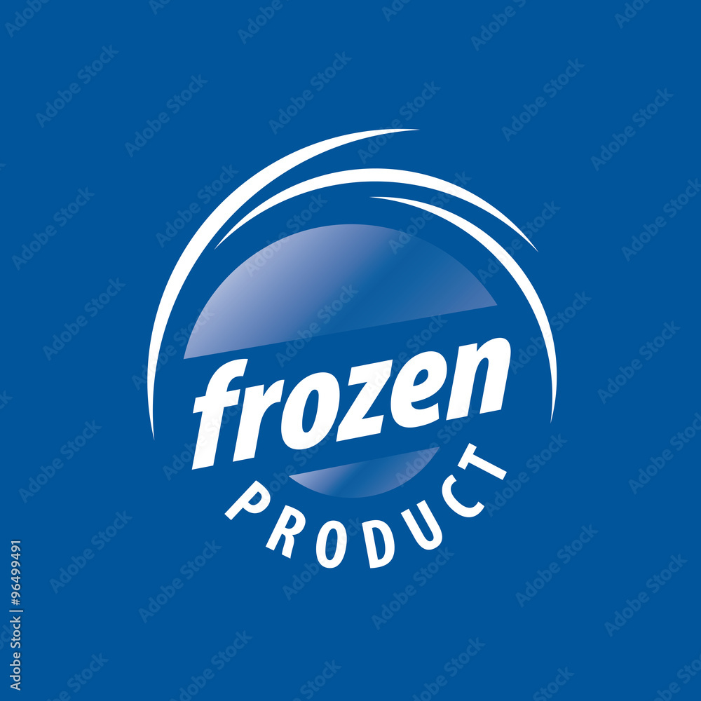 logo for frozen products Stock Vector | Adobe Stock