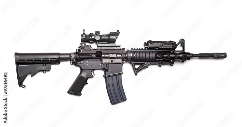 US Army M4A1 Carbine Stock Photo | Adobe Stock