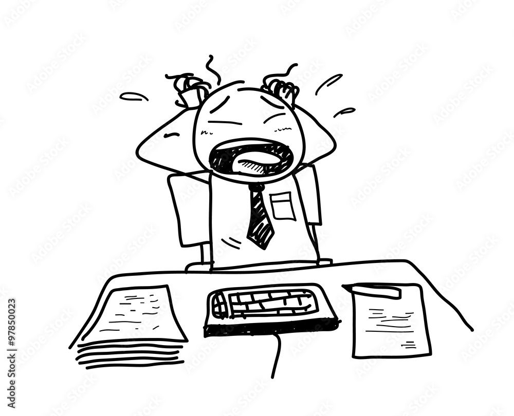 feeling stressed out at work