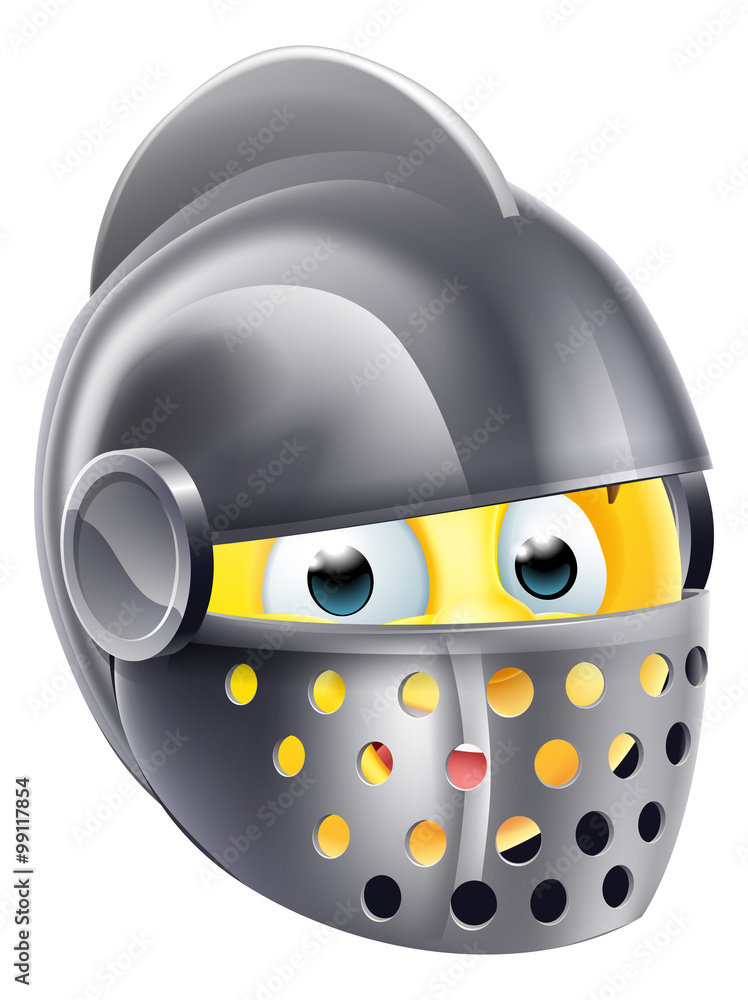 Knight Emoji Emoticon Stock Vector | Adobe Stock