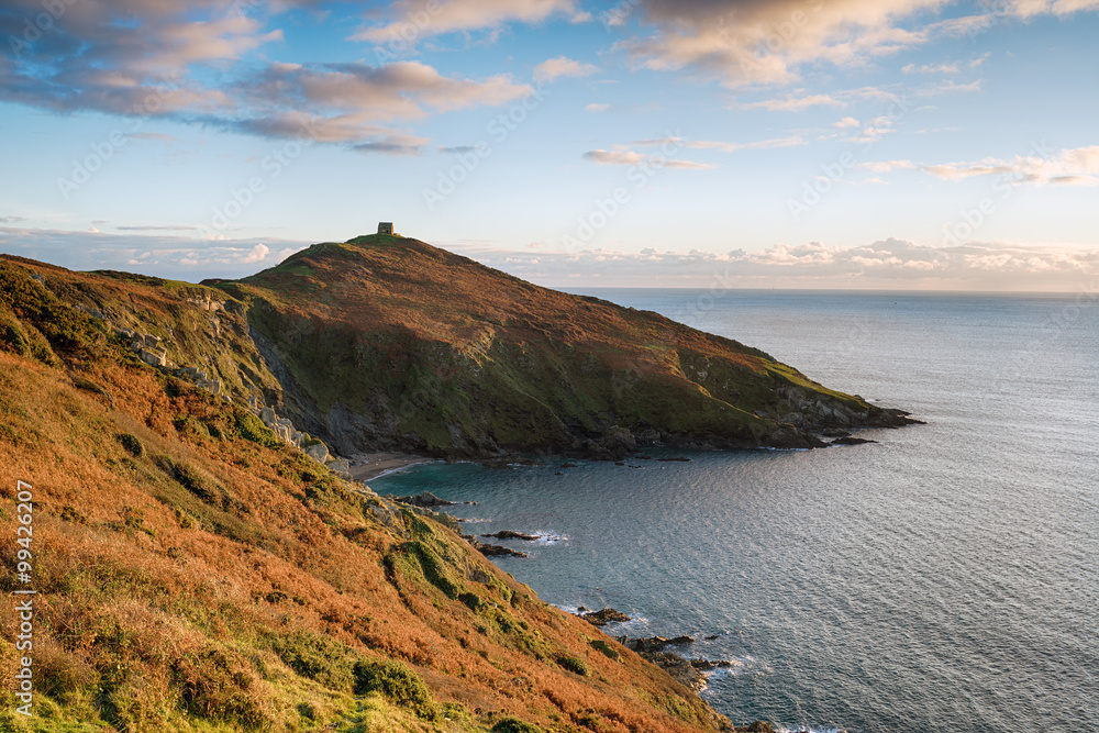 Rame head in Cornwall Stock Photo | Adobe Stock