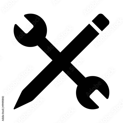 Skill or specialty flat icon for apps and websites Stock Vector | Adobe ...