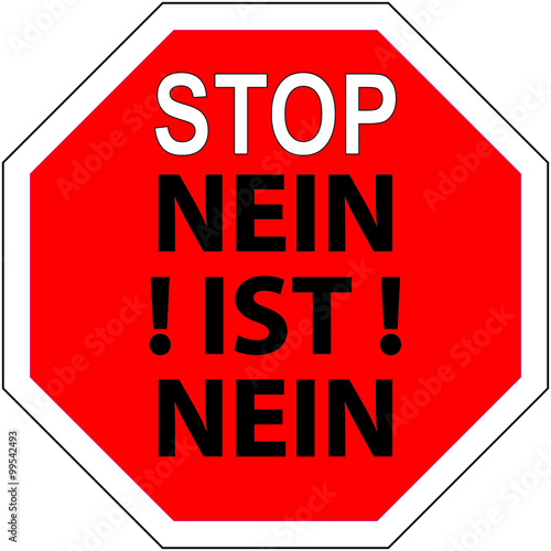 Stoppschild Stock-Vektorgrafik | Adobe Stock