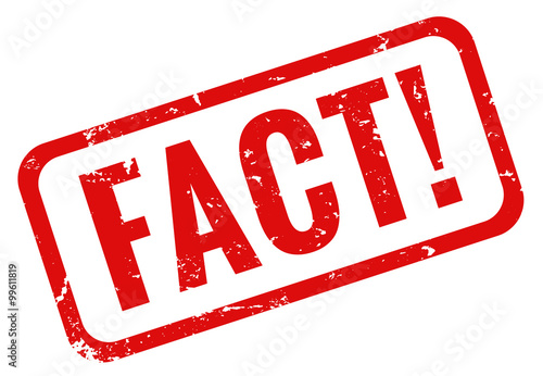 Fact stamp red grunge Stock Vector | Adobe Stock