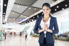 Thai Welcome Lady From Thailand Free Stock Photo - Public Domain Pictures