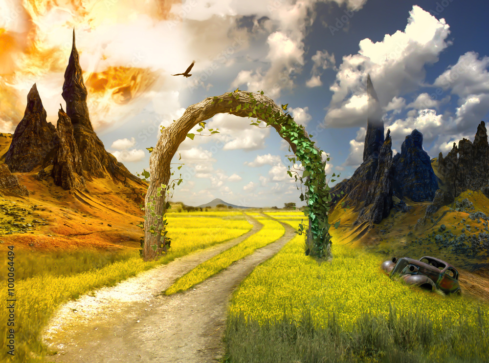 Stock-Foto „Die Welt steht Kopf. “ | Adobe Stock