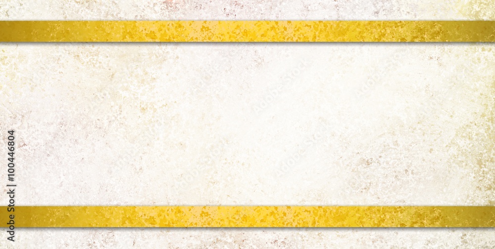 textured white background with gold ribbon Stock Illustration | Adobe Stock