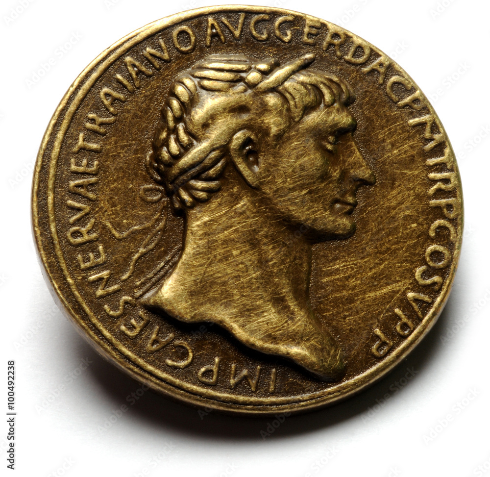 Sesterzio di Traiano Sesterc Sestertius Sestercjusz Sesterce Sestercio ...