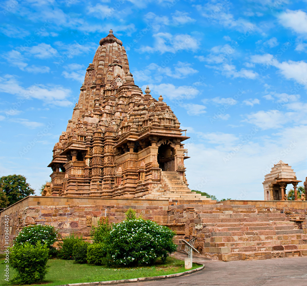 Kandariya Mahadeva Temple, Western Temples of Khajuraho, India Stock ...