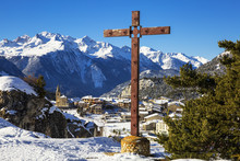 Alpine Village. France Free Stock Photo - Public Domain Pictures