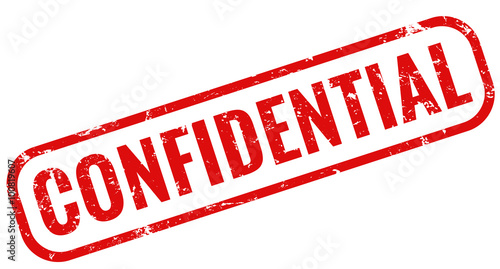 Confidential stamp red Stock-Vektorgrafik | Adobe Stock